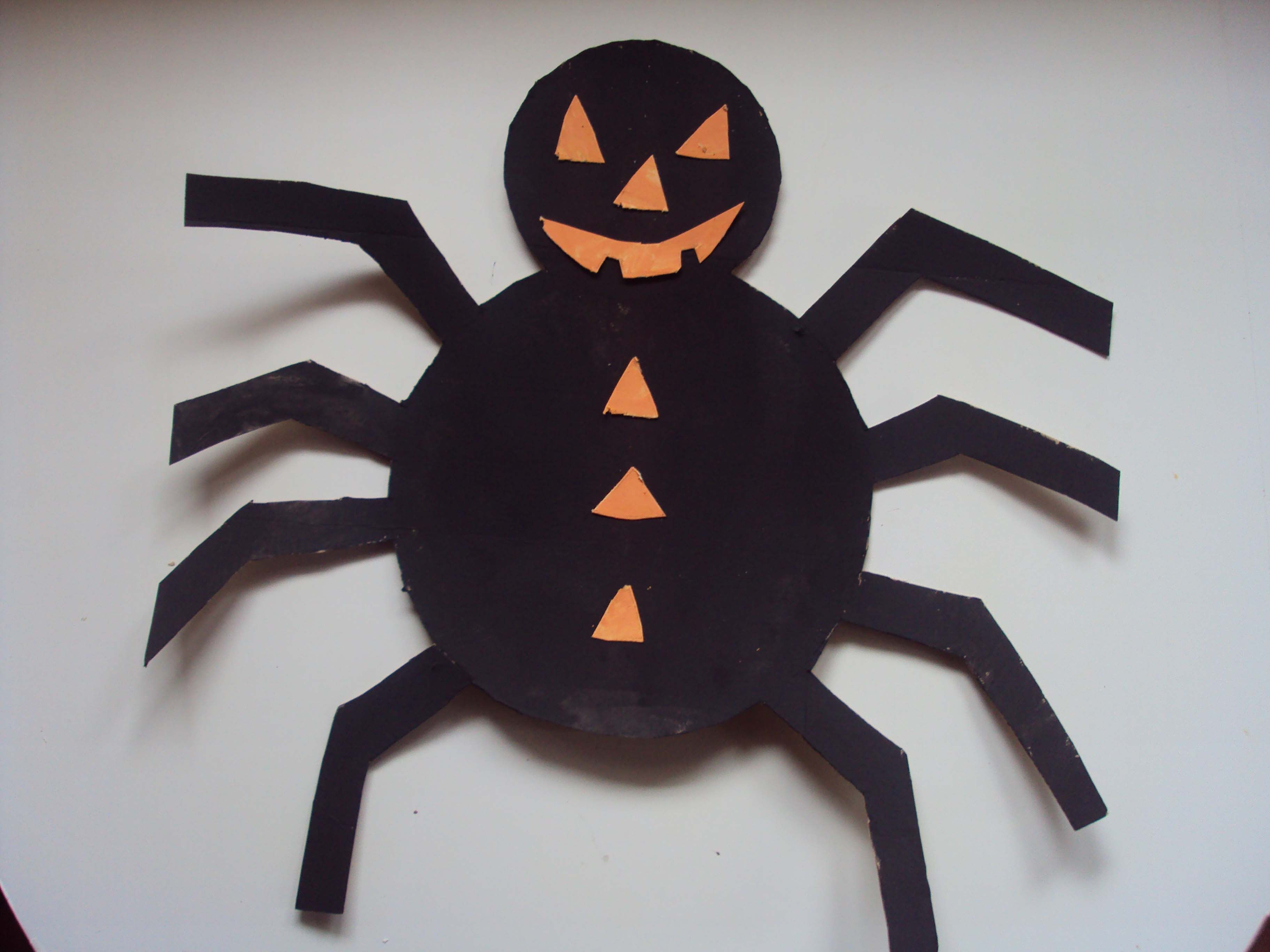 L'araignée d'Axelle pour Halloween 2009