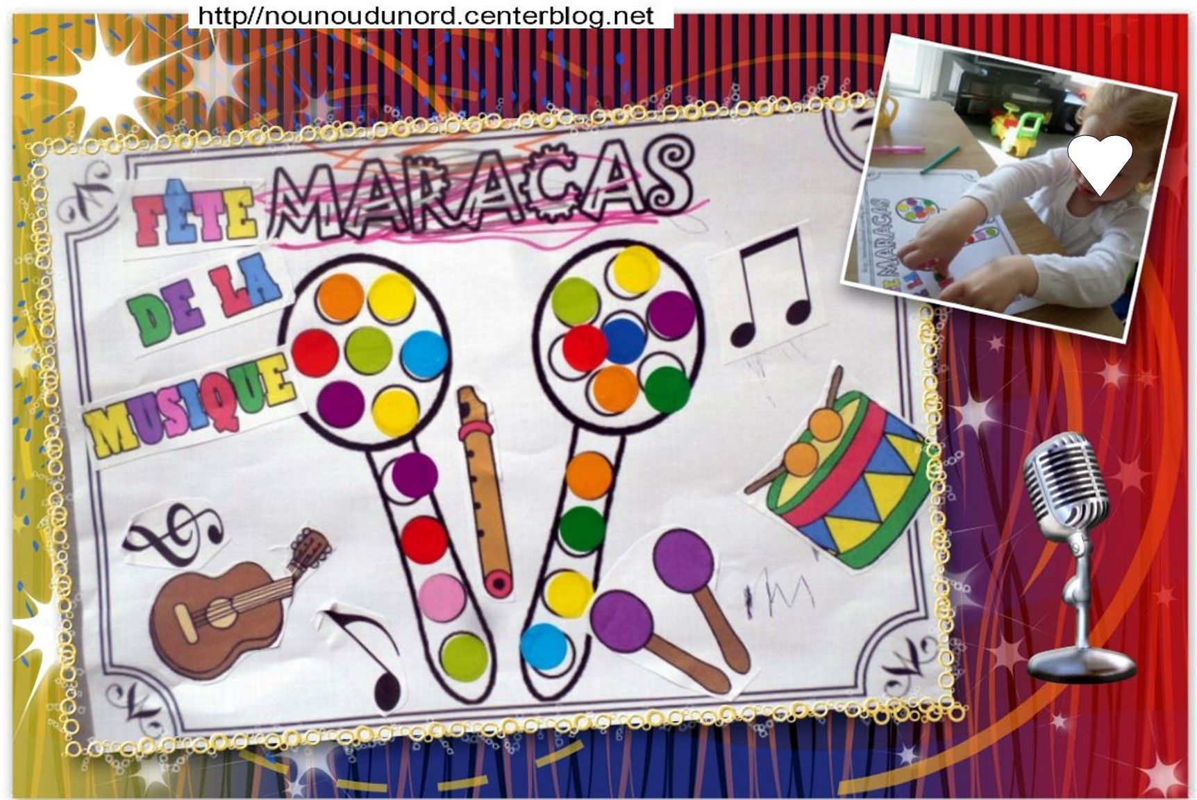 Activité de Charlie pour la fête de la musique