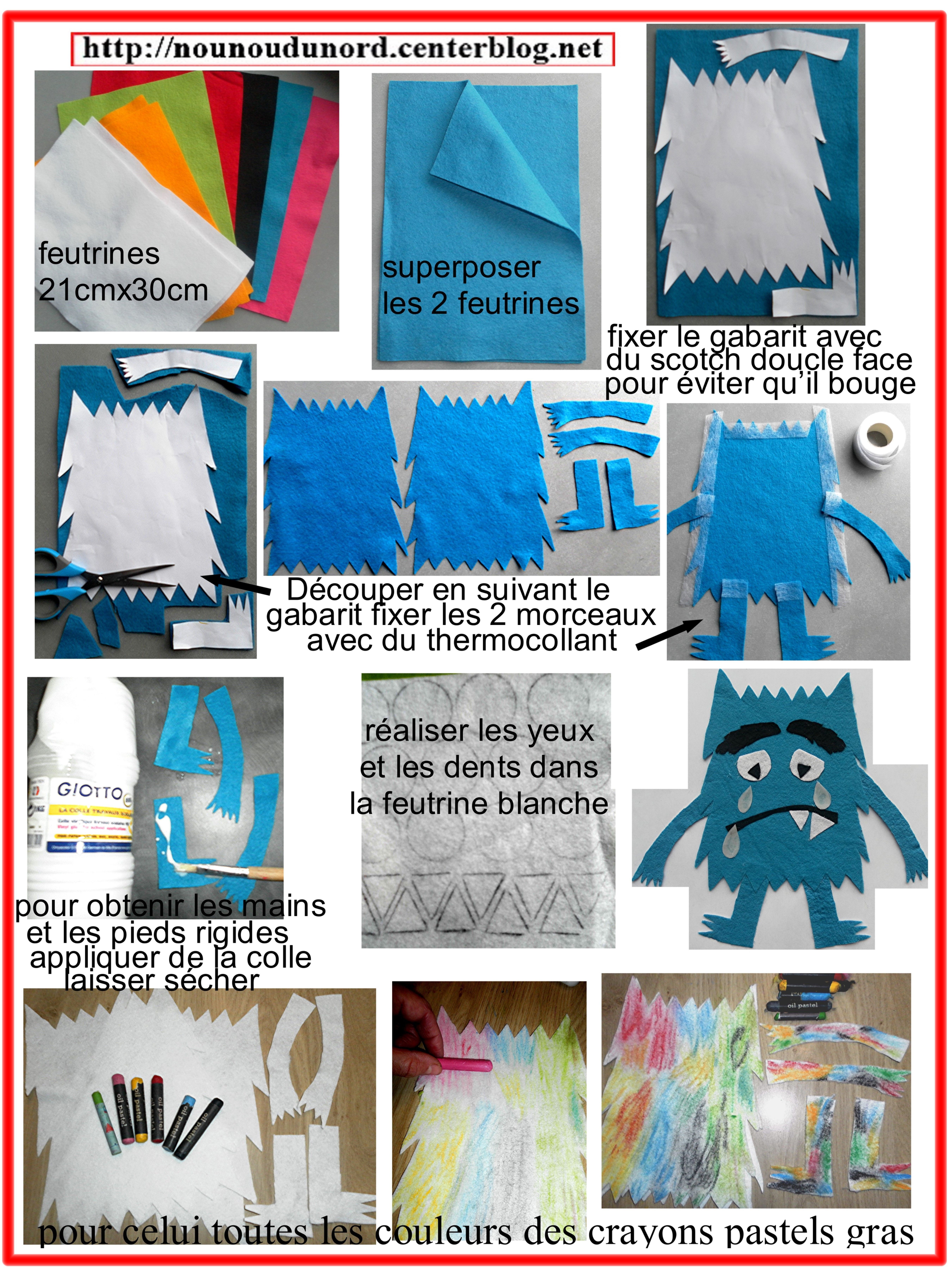 Livre la couleur des émotions et les monstres de couleur