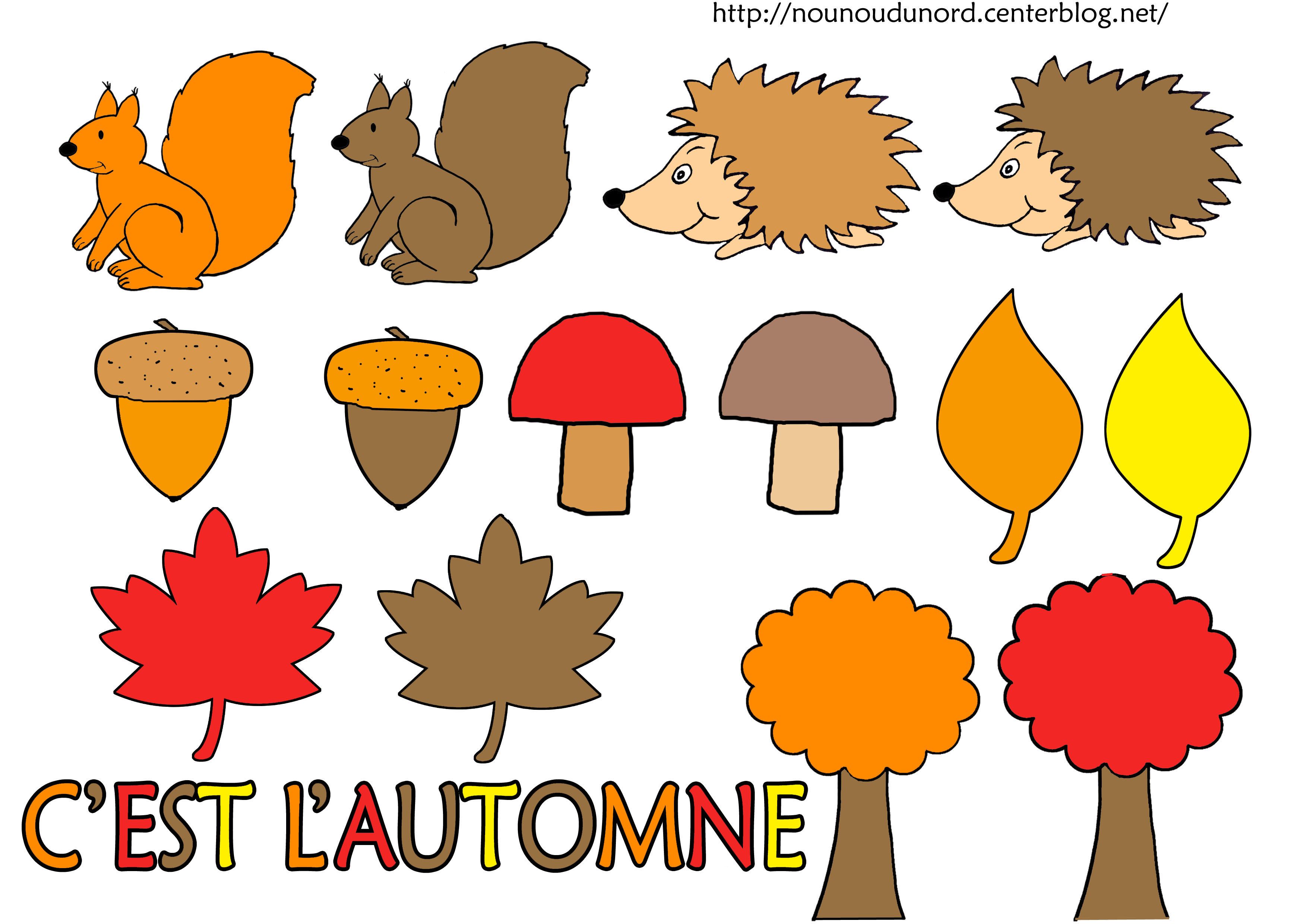 coloriage automne gommettes blances